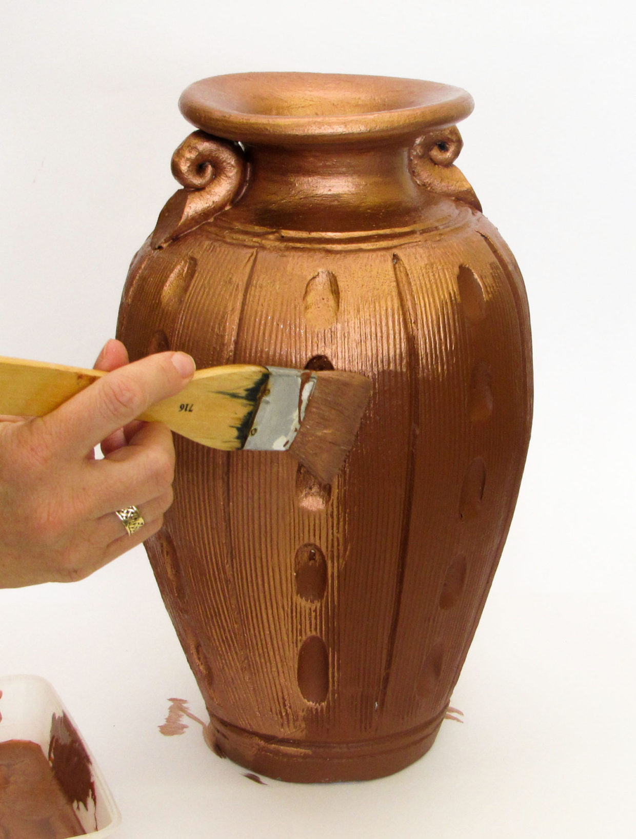 Metal Effects - Aged Copper Finish - Gold Leaf Supplies Blog