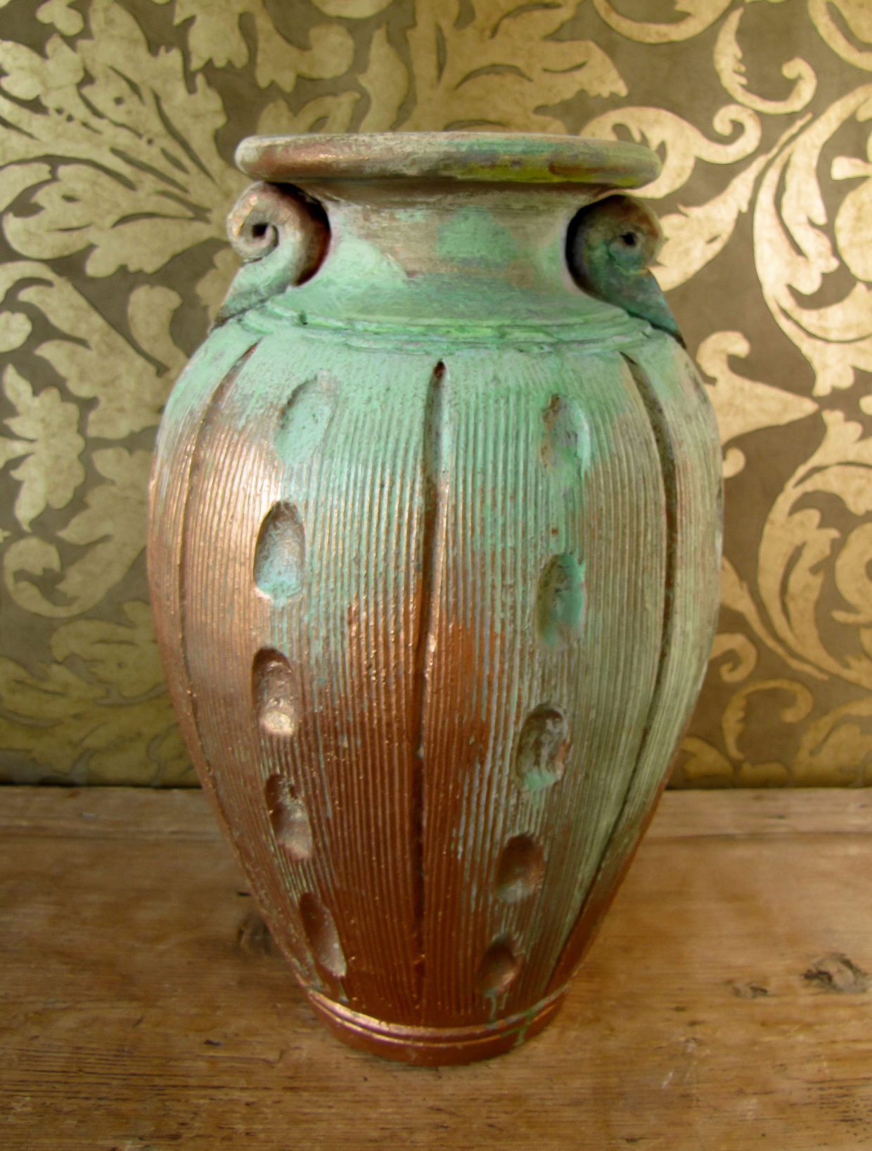 Metal Effects - Aged Copper Finish - Gold Leaf Supplies Blog